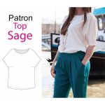 Patron top "Sage" - Made in Me Couture